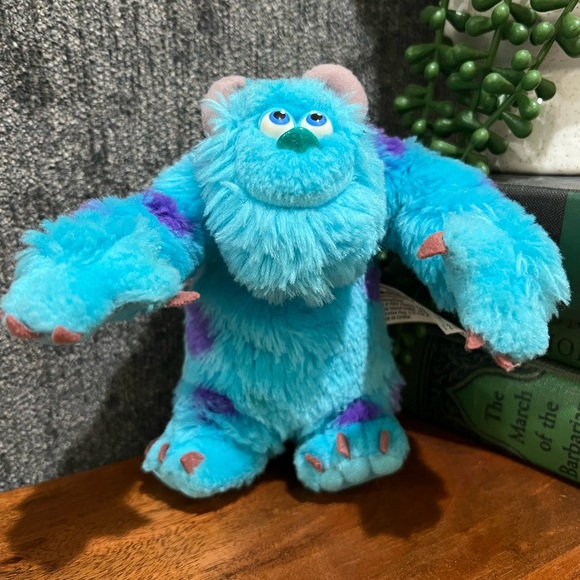 Hasbro | Toys | Vintage Disney Pixar 20 Monsters Inc Sully Mini Plush ...
